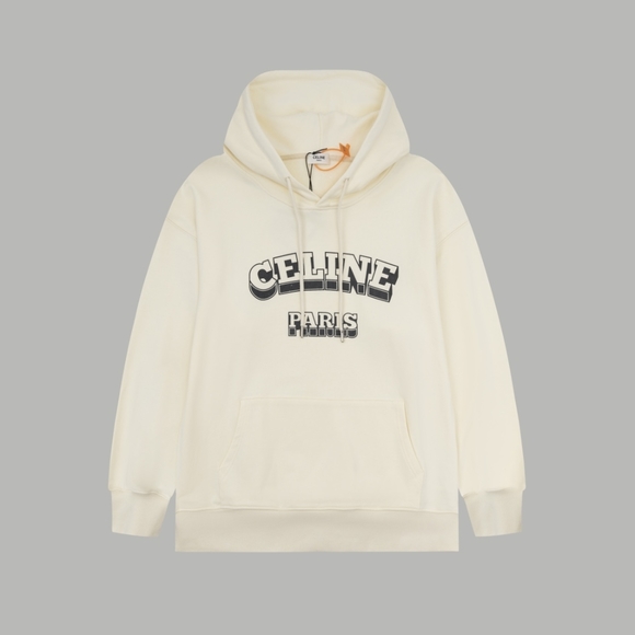 Celine | Sweaters | Celine Hooded Sweatshirt | Poshmark